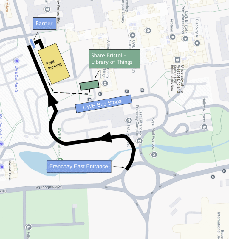 Visit us in Frenchay - Share Bristol - Library of Things